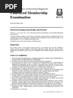 Preparing and Passing The IStructE Exam | PDF | Beam (Structure) | Truss
