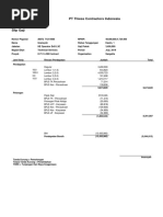 Rincian Iuran Tenaga Kerja: Formulir 2a PU BPJS Ketenagakerjaan | PDF