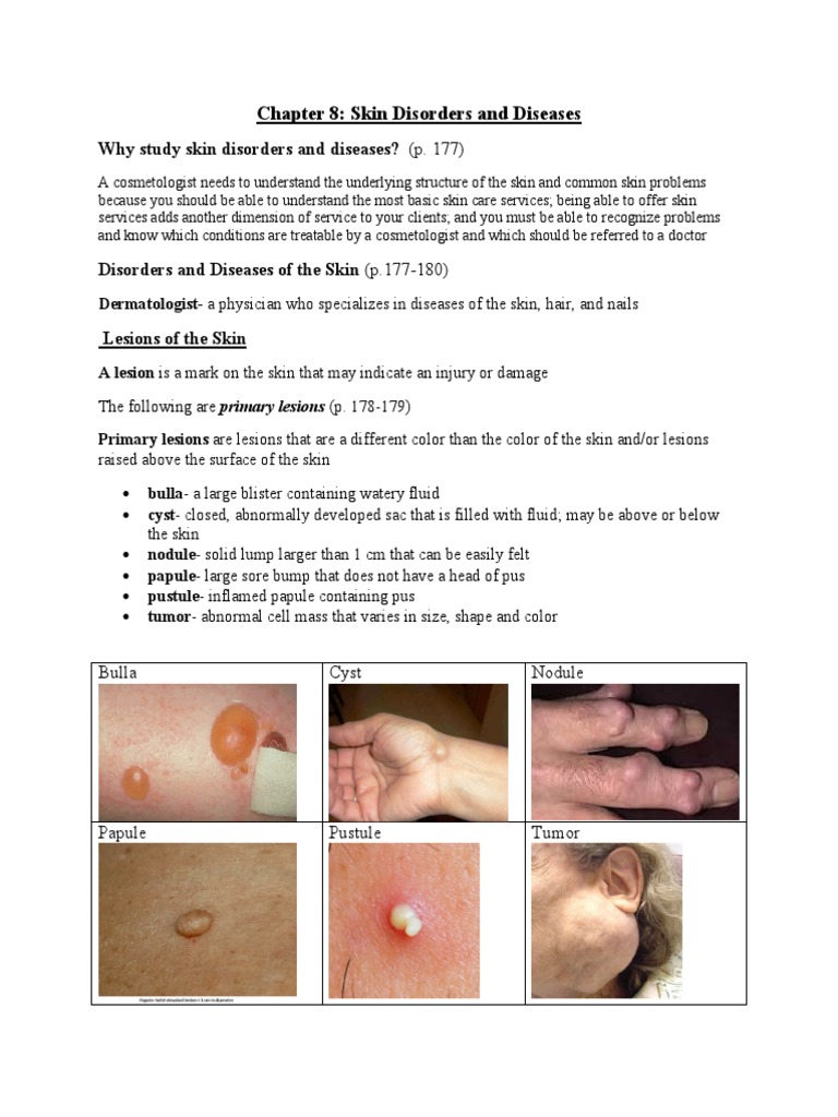 Cos - Chapter 8 Skin Disorders | PDF | Dermatitis | Allergy