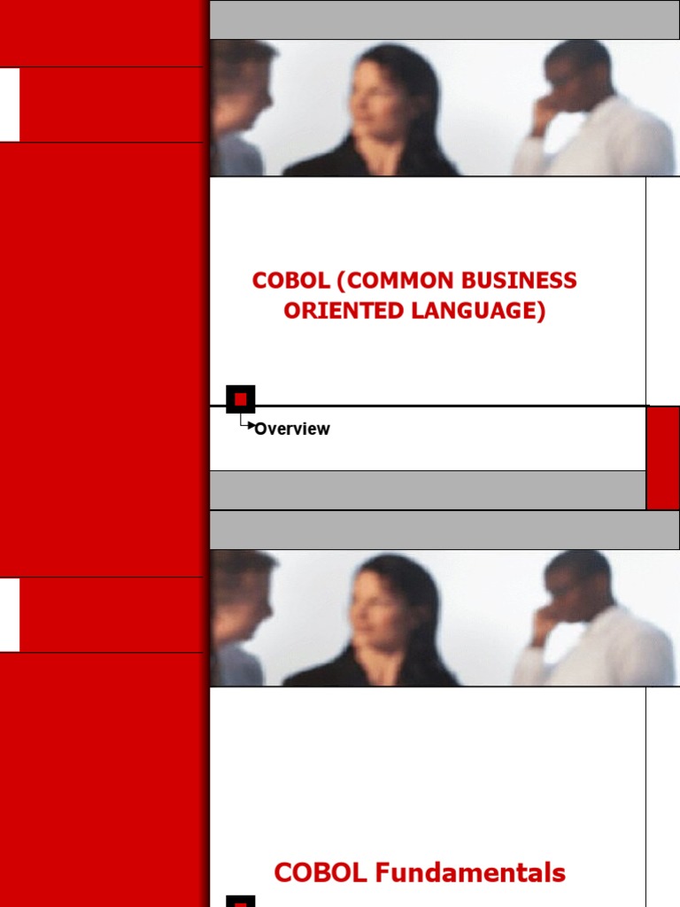 Cobol (Common Business Oriented Language) | PDF | Notation | Software Development