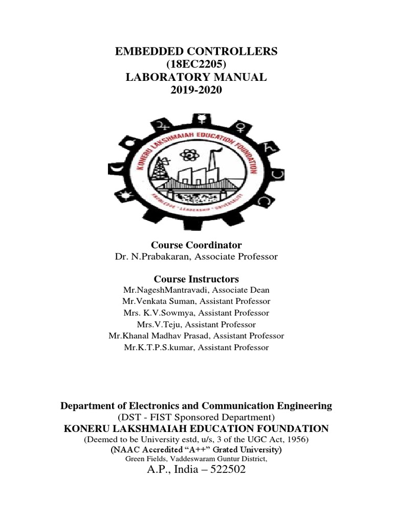 Lab Experiments 1 and 2 | PDF | Microcontroller | Laboratories