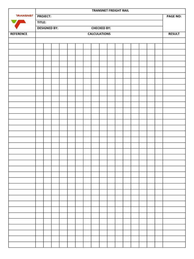 Calc Sheet | PDF