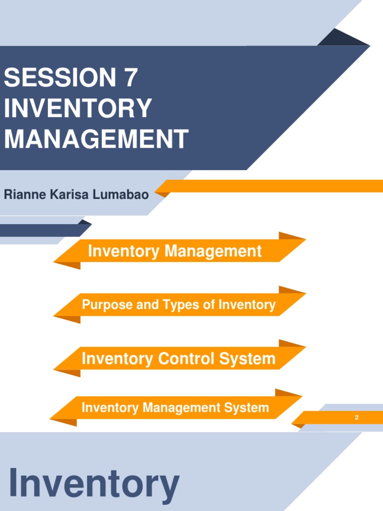 FinMan Inventory Management | PDF | Inventory | Business Process