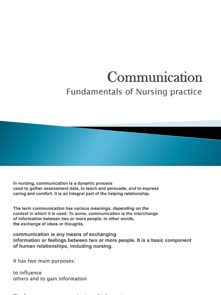 Fundamentals of Nursing Practice | PDF