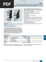 Siemens 7UG0 Monitoring Relay Overview | PDF | Relay | Electric Motor