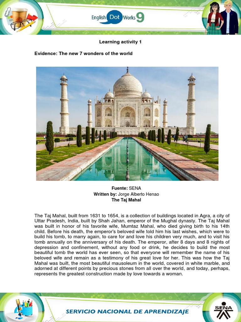 Evidence The New 7 Wonders of The World | PDF