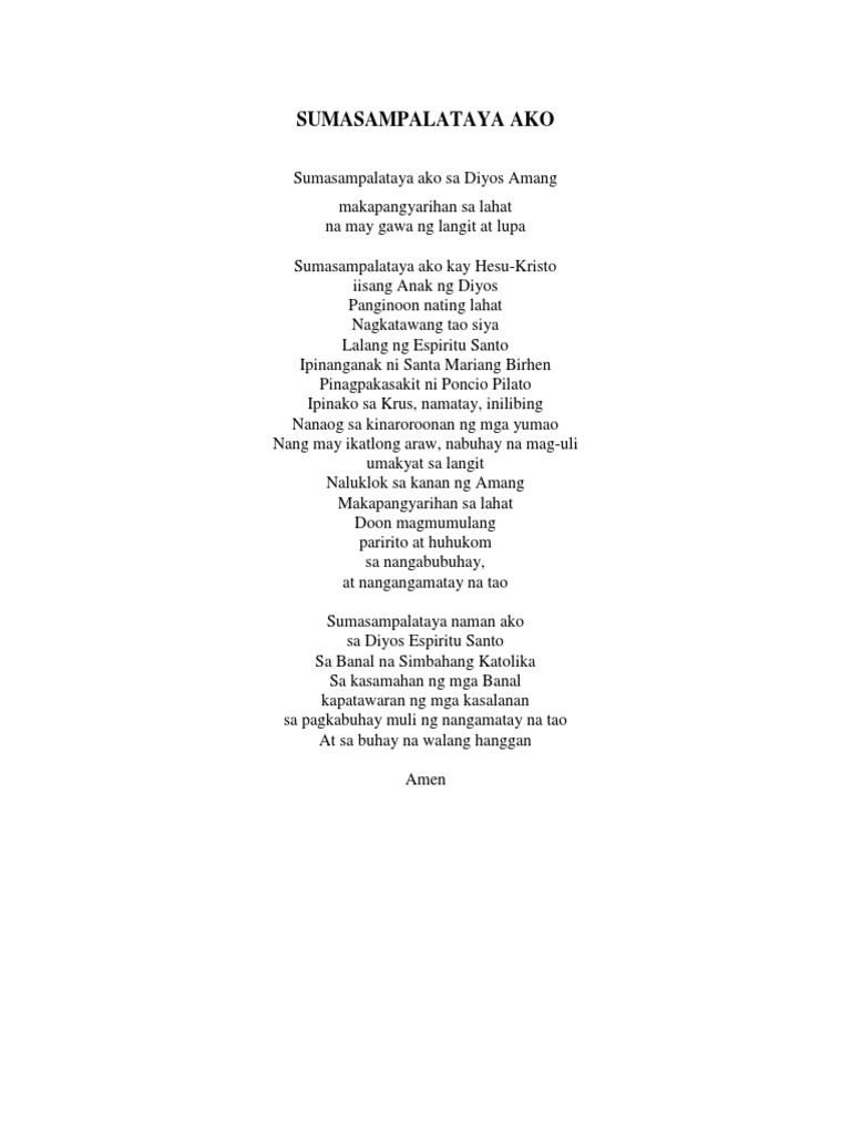 Catholic Prayers Pdf Lord S Prayer Mary Mother Of Jesus