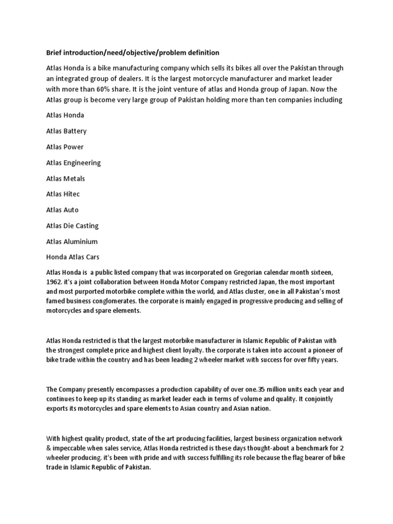 Total Quality Management | PDF | Motorcycle | Honda