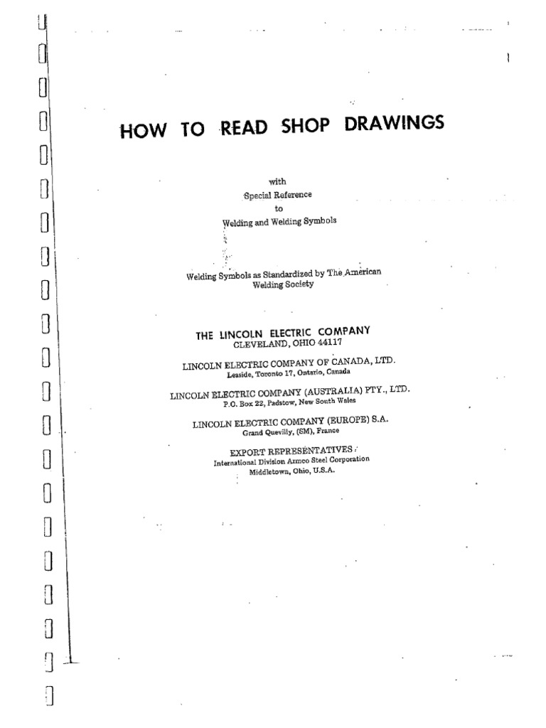 How To Read Shop Drawing | PDF