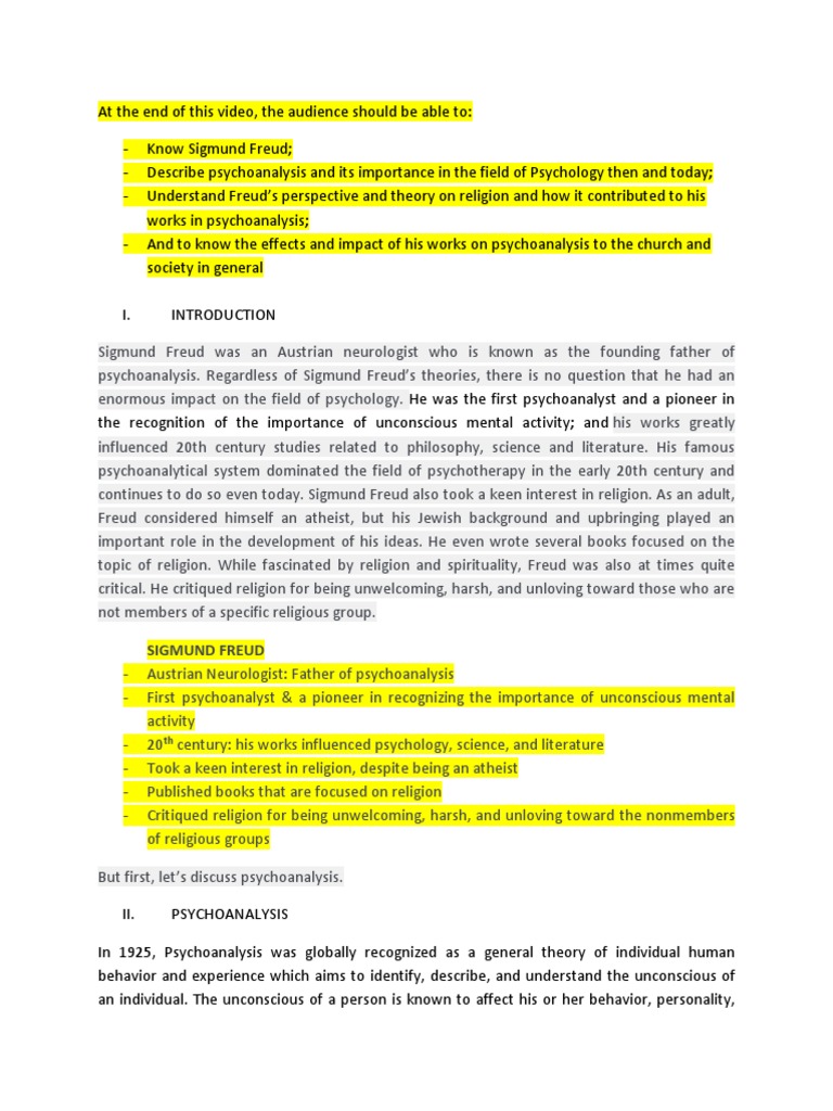 Freudian Revolution | Id | Psychoanalysis