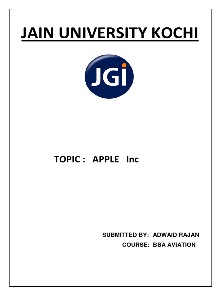 Apple Assignment Pdf Macintosh Apple Inc
