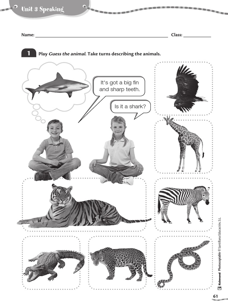 Wonder 2 Unit 3 Speaking | PDF