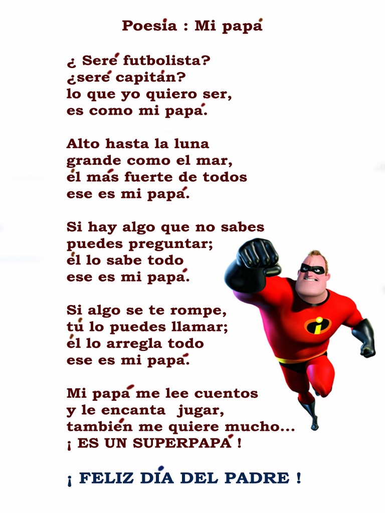 Poemas Para Papa