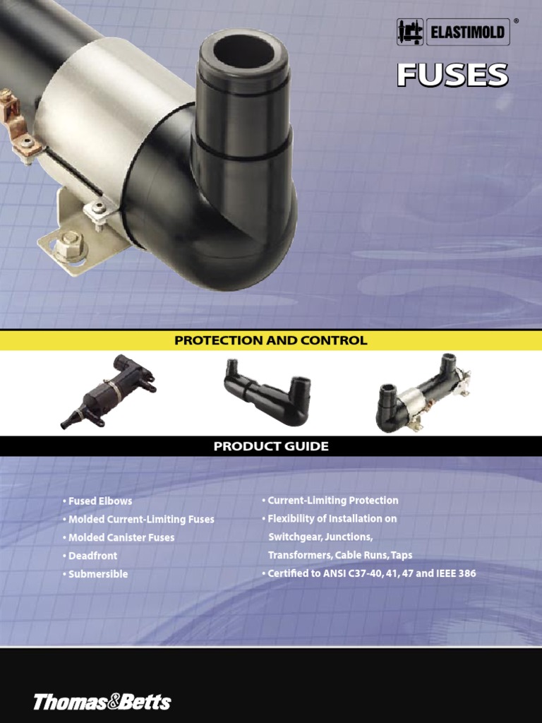 Porta Fusible Canister para 34.5 KV | PDF | Fuse (Electrical) | Transformer