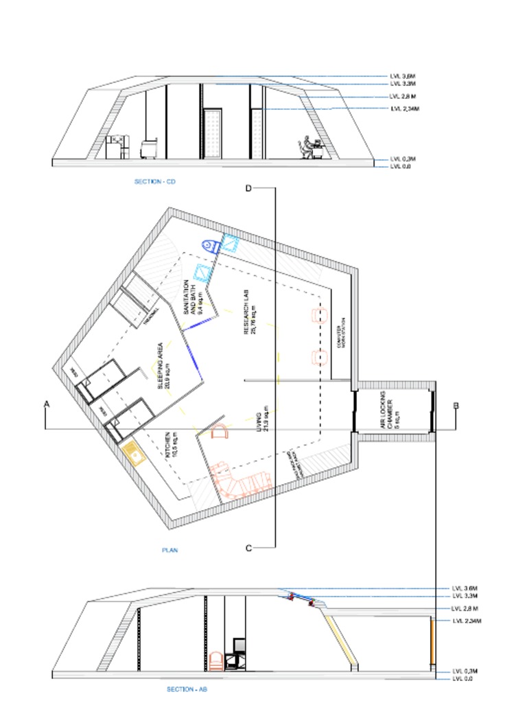 Plan and 2 Sections | PDF