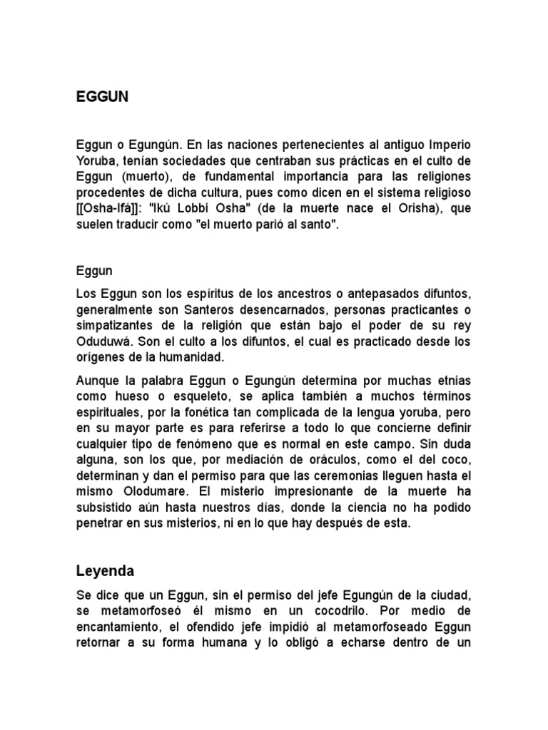 Eggun 2 | PDF | Religión y creencia | Bebidas