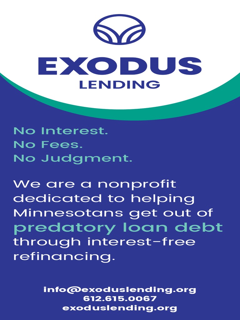 Exodus Lending Rack Card | PDF