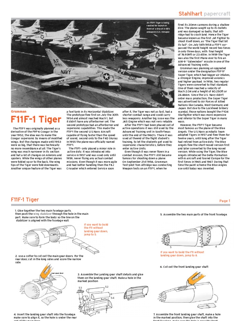 F11 Instructions | PDF | Military Technology | Military Aircraft