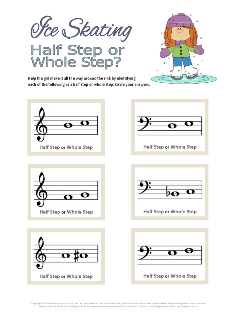 Half Step Whole Step Half Step Whole Step: or or | PDF