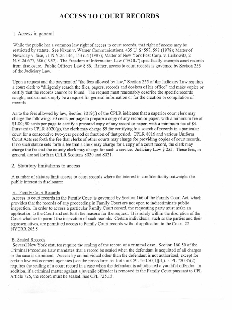 Access To Court Records | PDF | Criminal Procedure In South Africa ...