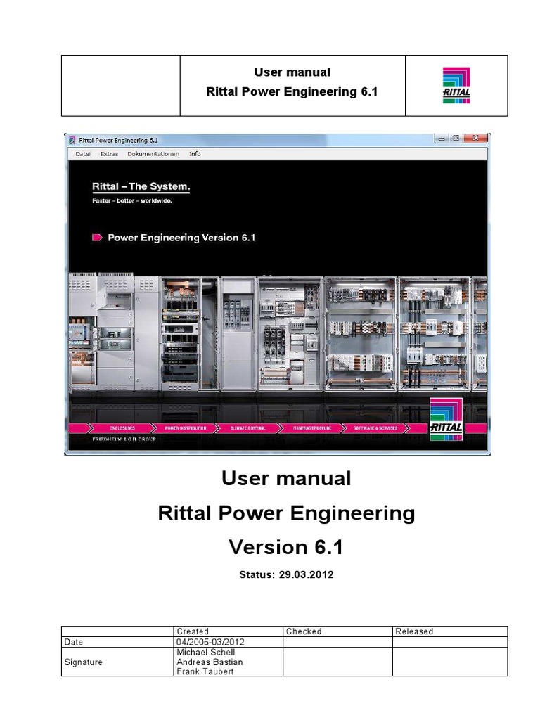Rittal Power Engineering User Manual | PDF | Directory (Computing ...