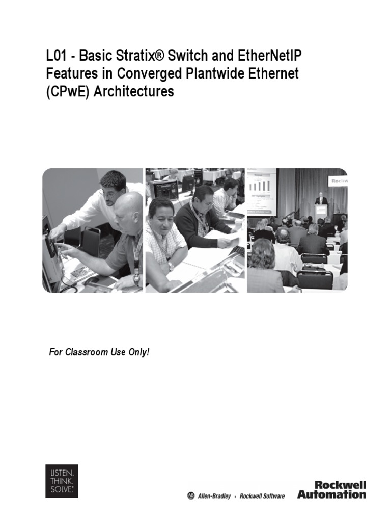 L01 - Basic Stratix Switch Configuration | PDF | Network Switch | Computer Network
