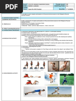 Lesson Plan Pe 6 | PDF | Physical Education | Rubric (Academic)