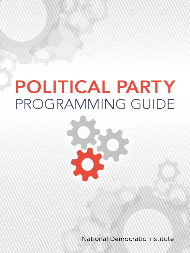 Political Party Programming Guide PDF | PDF | Political Parties | Democracy