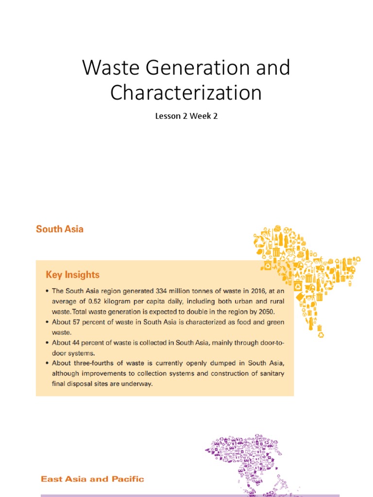 Waste Generation and Characterization: Lesson 2 Week 2 | PDF ...