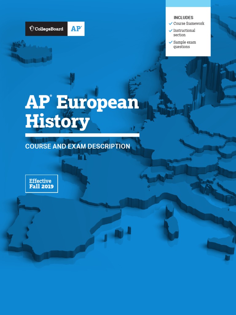 Ap European History Course and Exam Description | PDF | Advanced ...