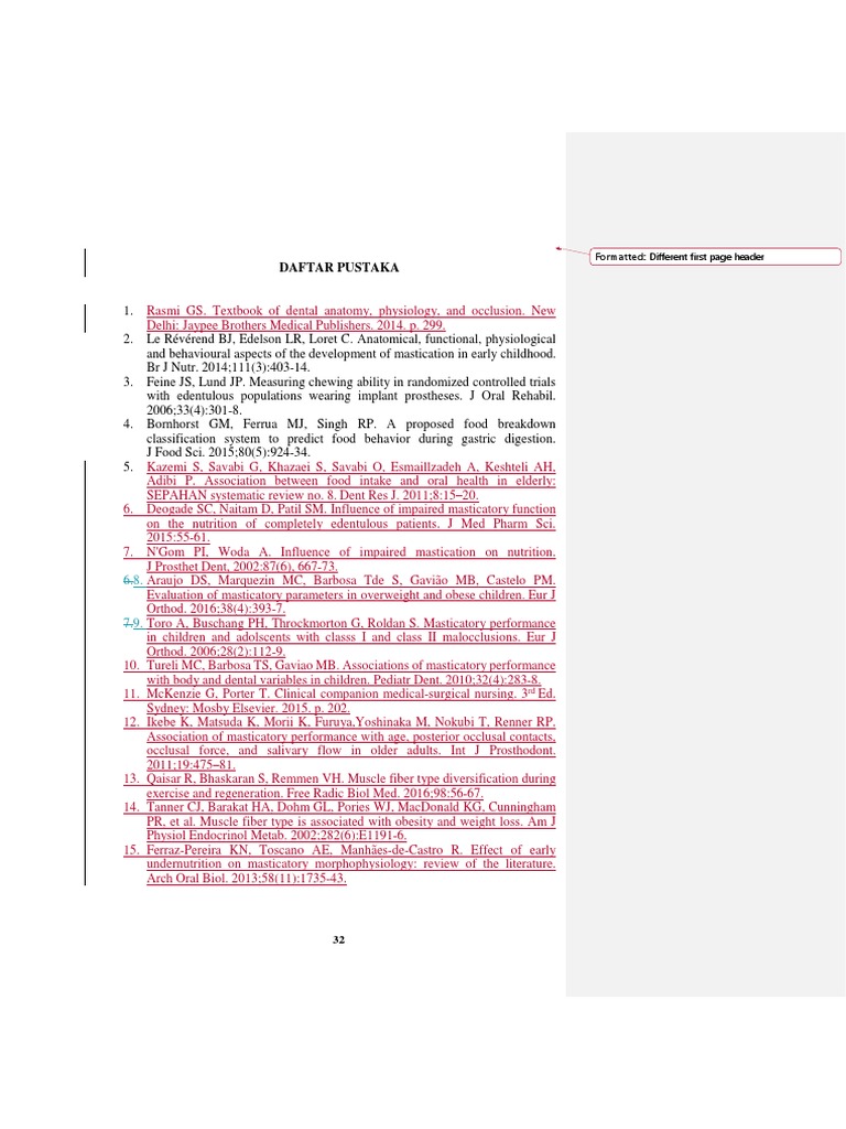 Proposa DAFPUS Awal Nian Nian | PDF | Dentistry | Human Anatomy