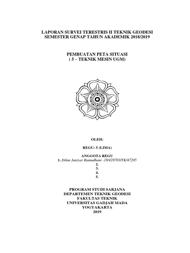 Layout Cover Laporan | PDF