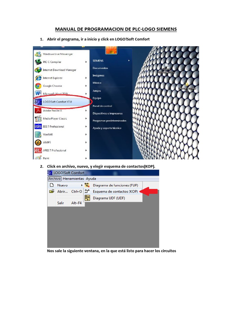 Manual Basico de Programacion de PLC Logo | PDF