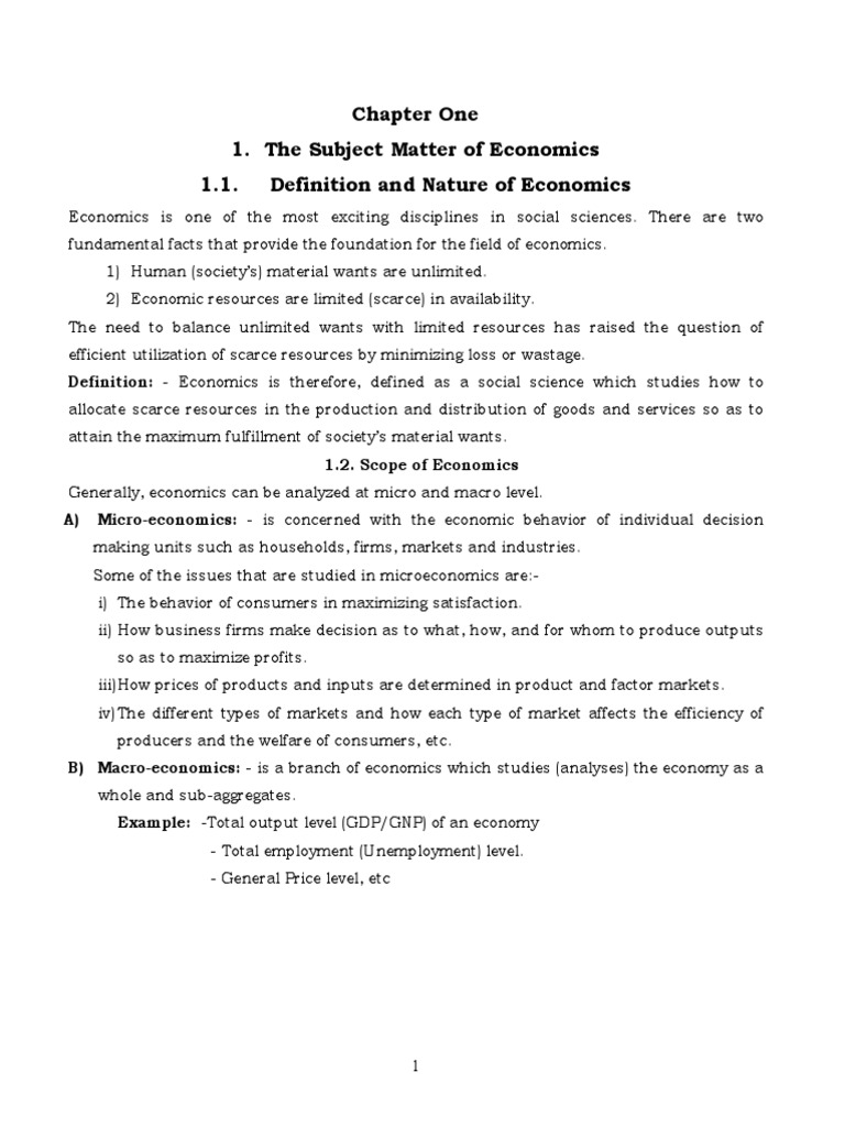 Introduction to Economics Basics | PDF | Supply And Demand | Price ...