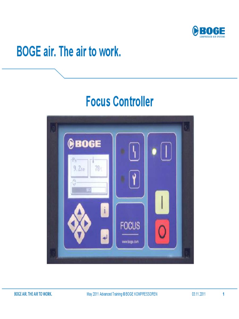 BOGE Focus PDF | PDF | Relay | Switch