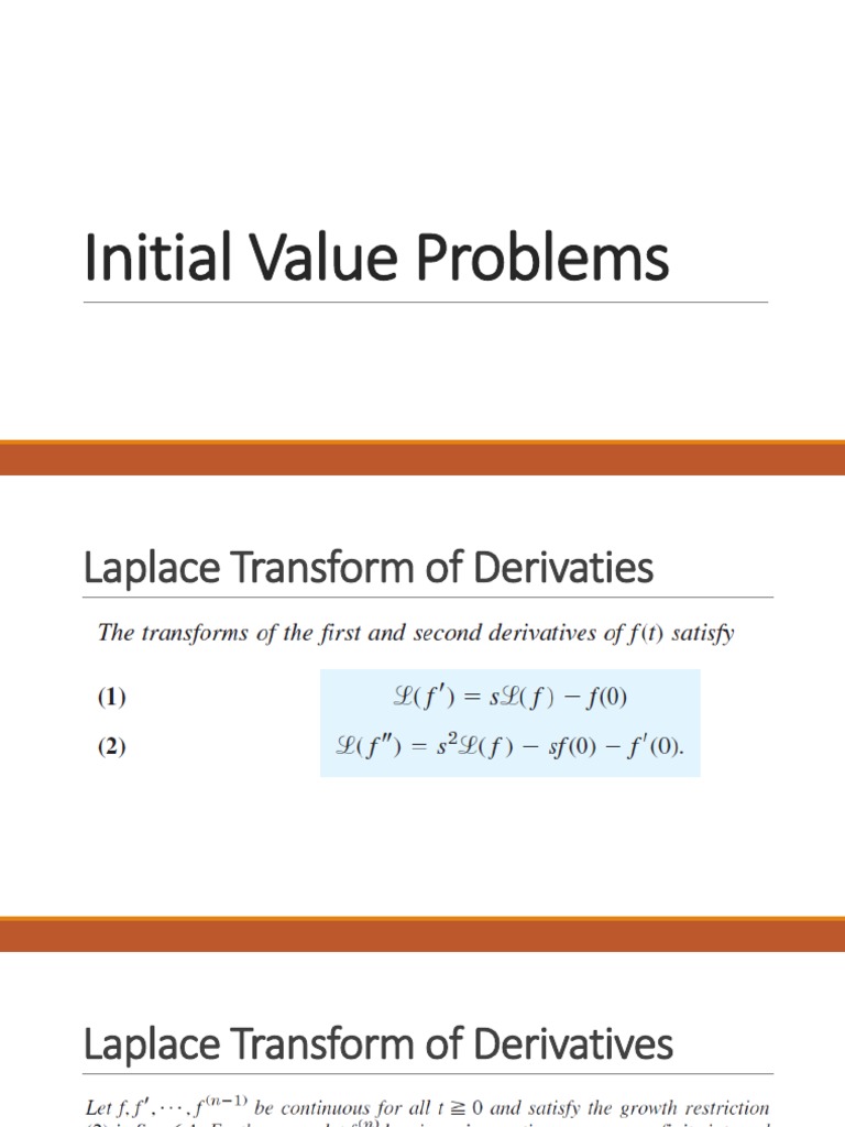 Initial Value Problems | PDF | Algebra | Abstract Algebra