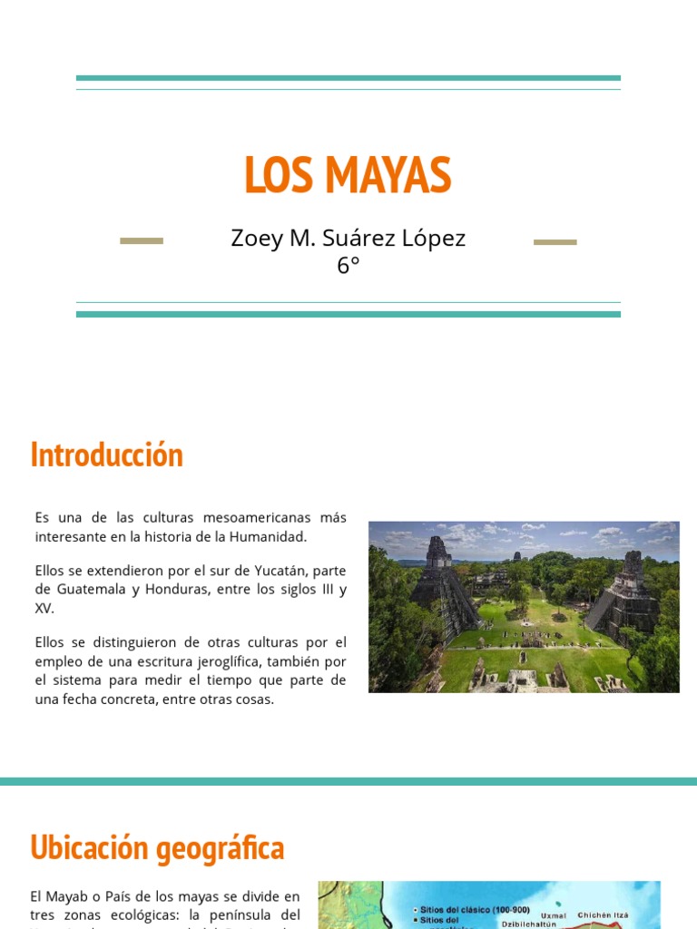 Los Mayas | PDF | Civilización maya