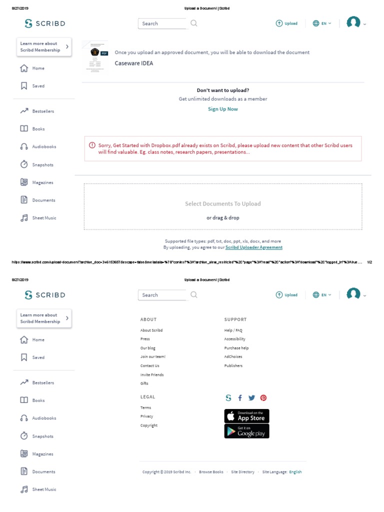 Upload Di Scribd | Download Free PDF | Scribd | Digital Technology