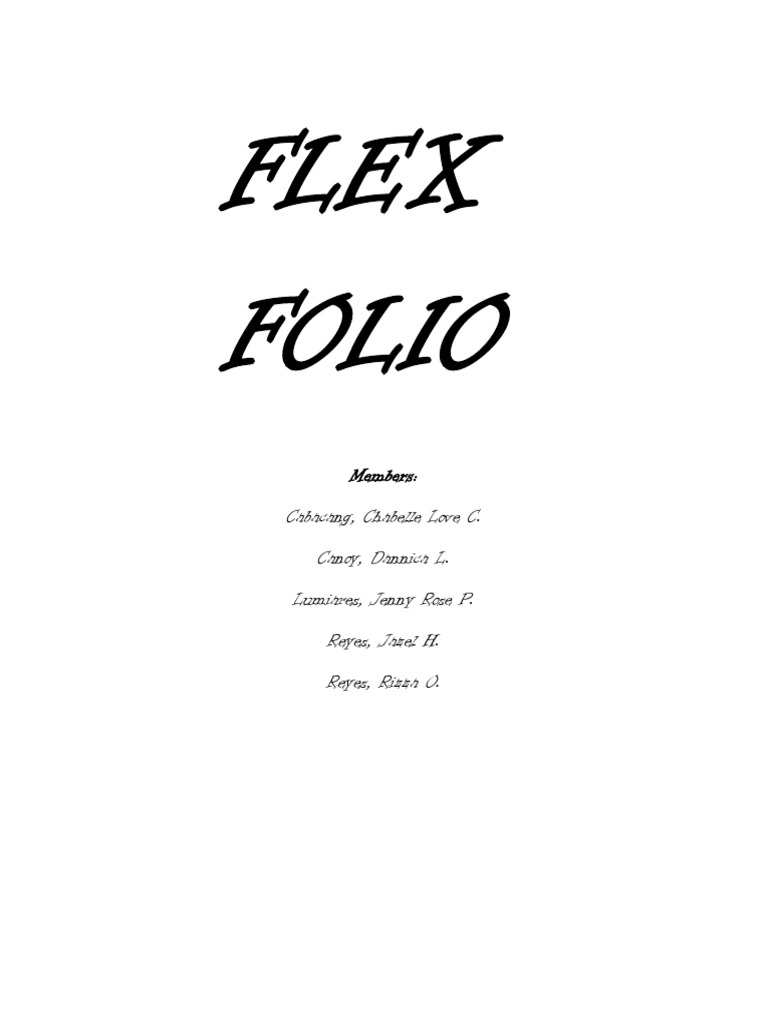 Flex Folio | PDF | Physical Fitness | Employment