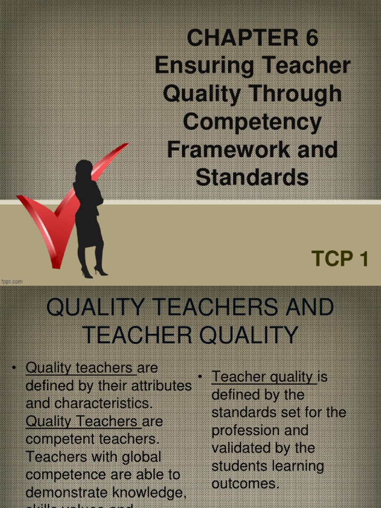 TCP 1 | PDF | Teacher Education | Teachers