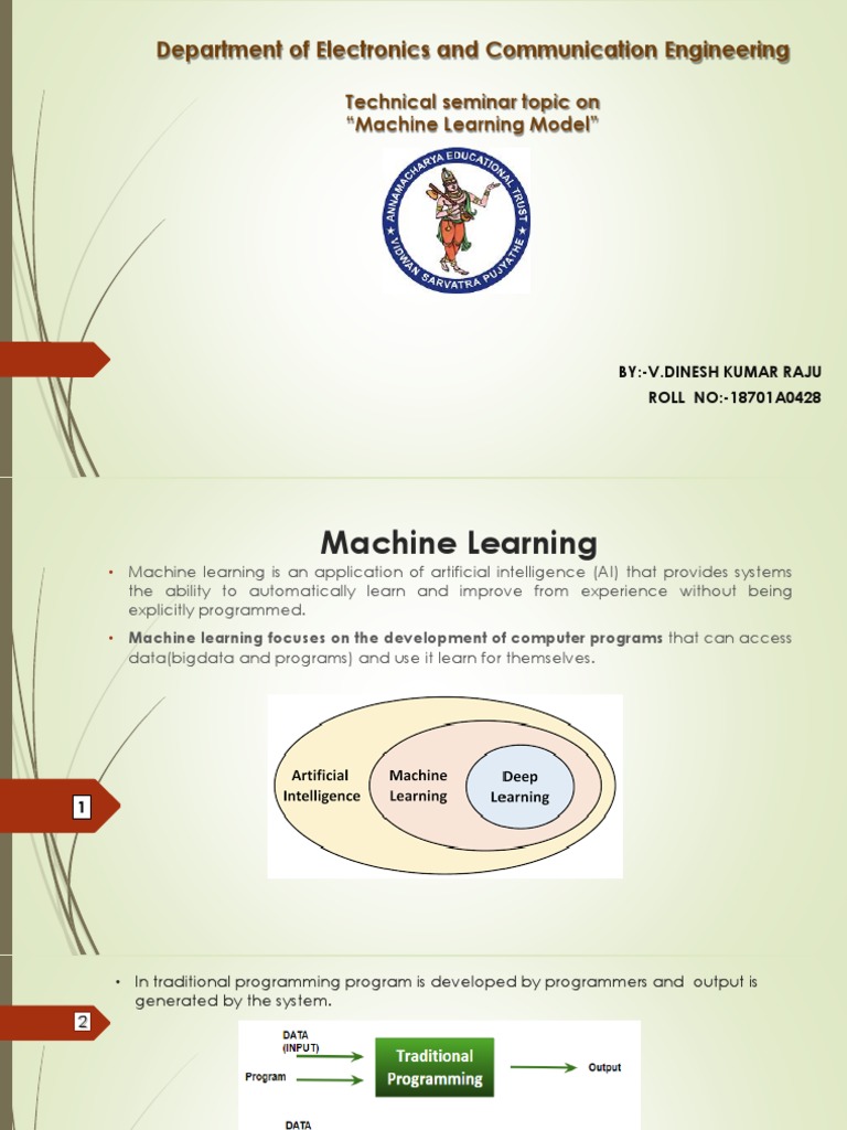 Machine Learning (Autosaved) | PDF | Machine Learning | Areas Of Computer Science