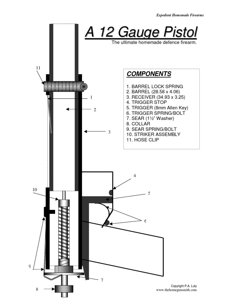 (GUNSMITHING) The 12g Pistol | PDF