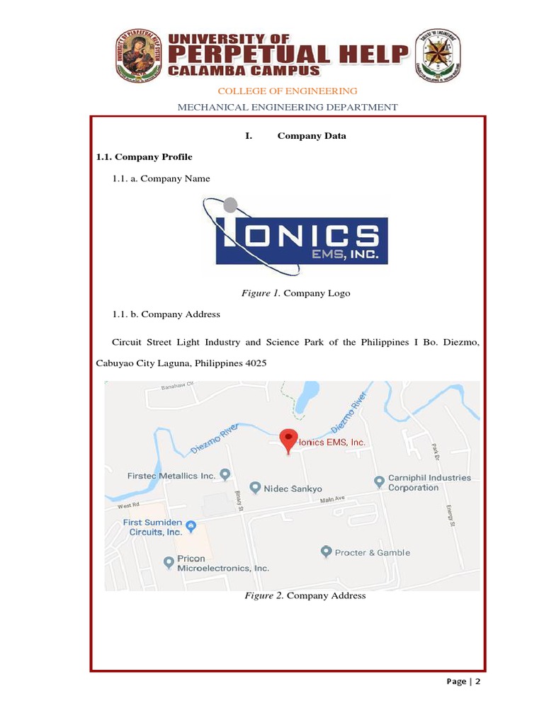 Ionics EMS Company Profile and Training Program | PDF | Engineering ...