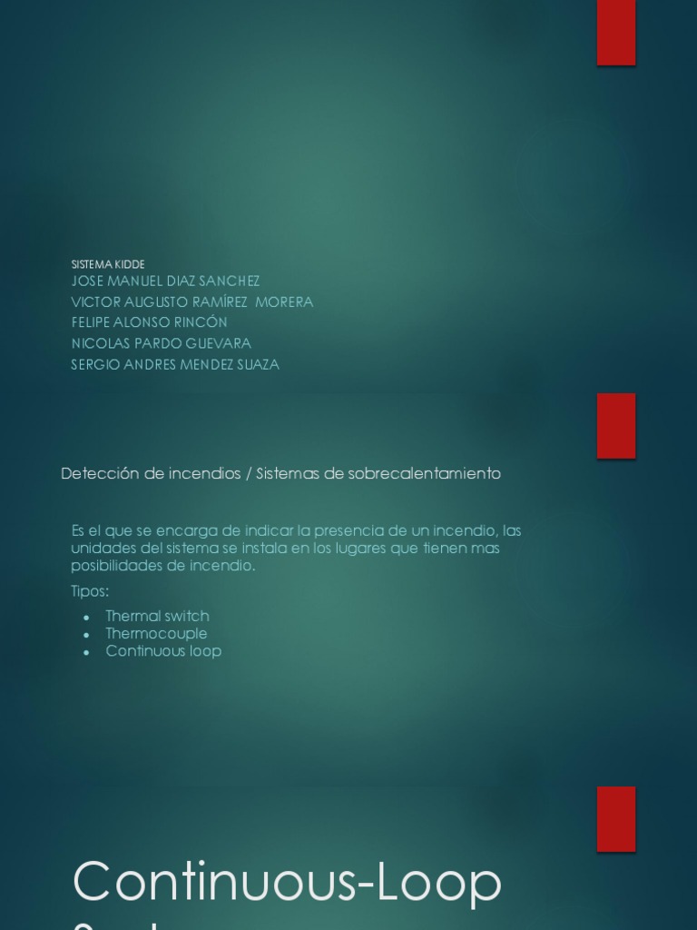 Sistema Kidde | PDF | Resistencia Eléctrica y Conductancia | Sensor