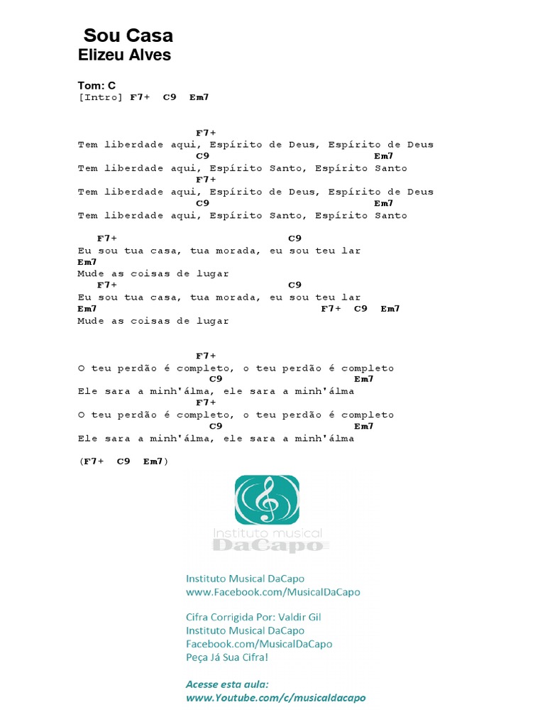 Elizeu Alves - Sou Casa | PDF