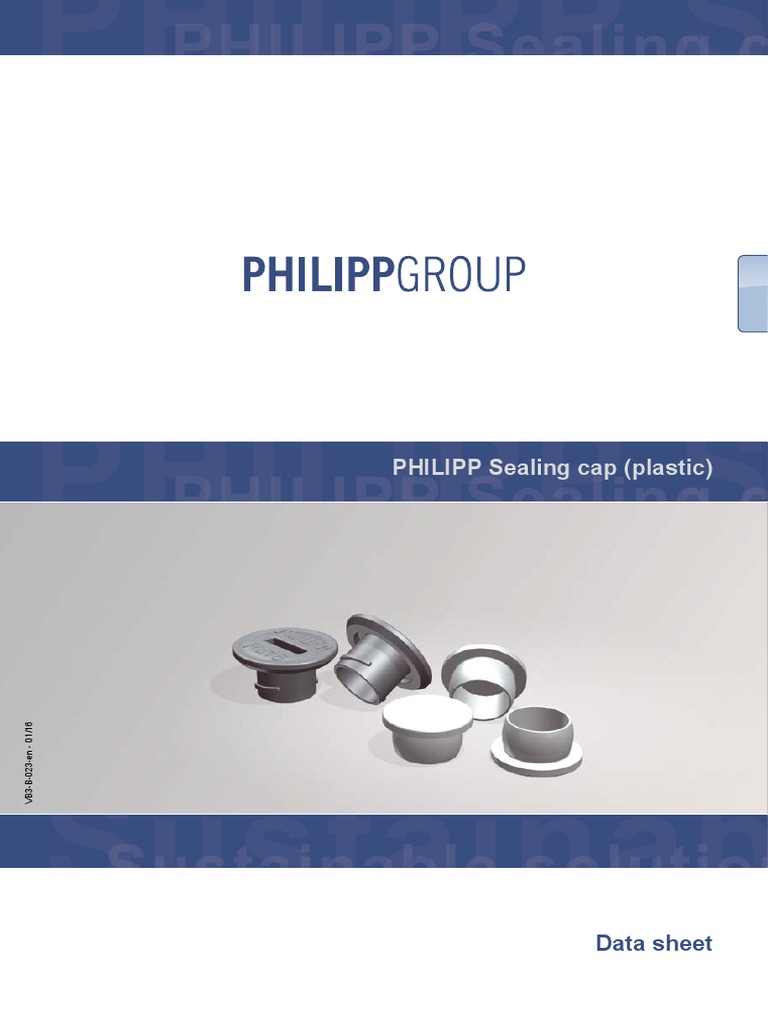 PHILIPP Sealing Cap (Plastic) | PDF | Building Materials | Building ...