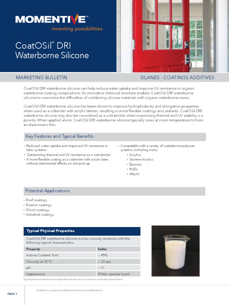 DRI | PDF | Acrylic Paint | Silicone