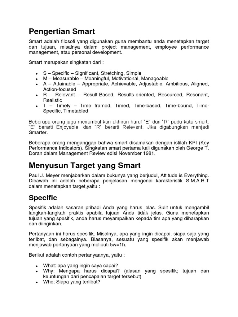 Pengertian Smart | PDF