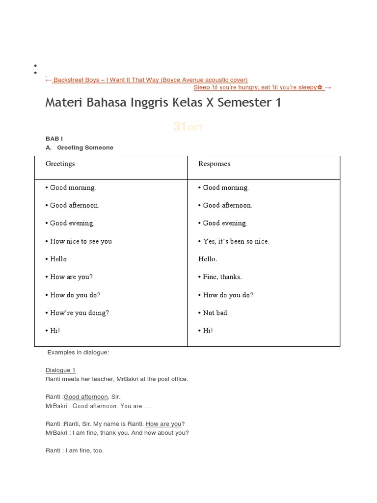 Materi Inggris | PDF | Verb | Grammar