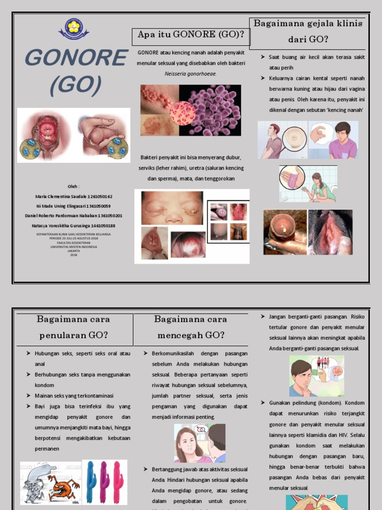 Leaflet Gonorea | PDF